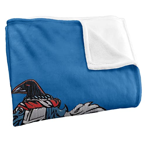 Harry Potter Ravenclaw Rough Crest Officially Licensed Silky Touch Super Soft Throw Blanket 50" x 60"