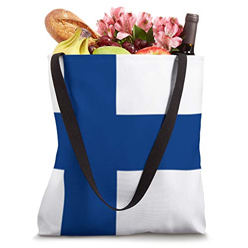 Finland Flag Finnish Finns Gift Tote Bag