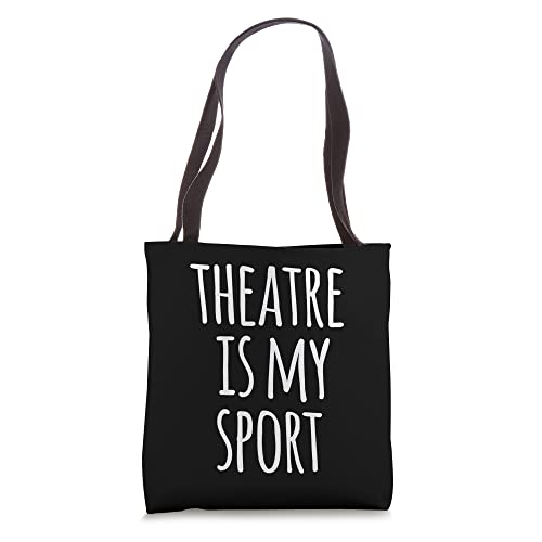 Theatre Is My Sport Musical Broadway Theater Christmas Tote Bag