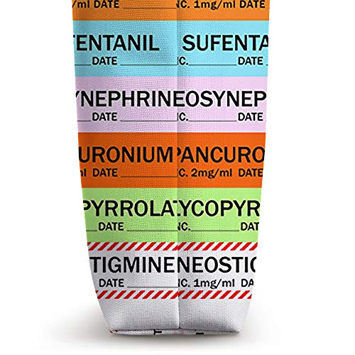 Anesthesia Labels Tote Bag