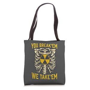 radiology tech radiologist tote bag