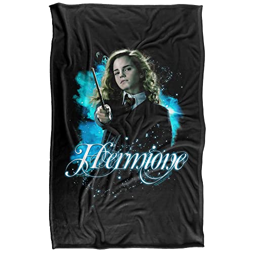 Harry Potter Hermione Ready Silky Touch Super Soft Throw Blanket 36" x 58",Hermione Ready