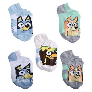 bluey baby boys’ kids socks, blue, small