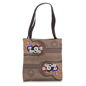 billiard clutch purse tote bag