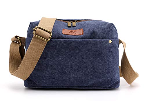 Collsants Small Canvas Crossbody Purse for Women Messange Bag Shoulder Bags Satchel