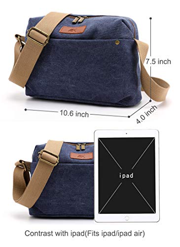 Collsants Small Canvas Crossbody Purse for Women Messange Bag Shoulder Bags Satchel