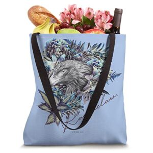 Harry Potter Ravenclaw Floral Eagle Mascot Tote Bag