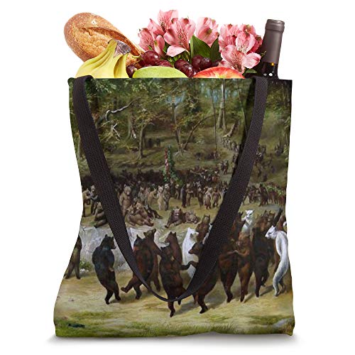 William Holbrook Beard's The Bear Dance Tote Bag