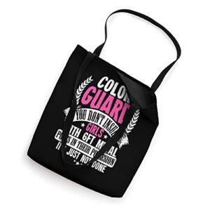 Color Guard Gift For A Colorguard Tote Bag