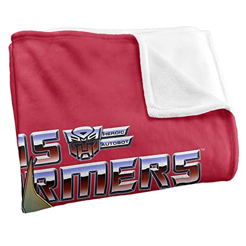 Transformers Hot Rod Silky Touch Super Soft Throw Blanket 36" x 58"