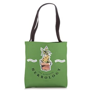 harry potter herbology the mandrake tote bag