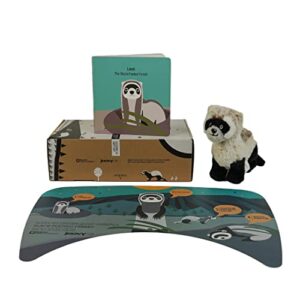 Joovy Spoon B Baby Walker with Brake, Black-Footed Ferret National Park Foundation Edition