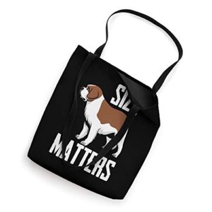 Saint Bernard Funny St. Bernard Owner Tote Bag