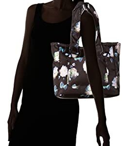 Anne Klein Soft Nylon Shoulder Tote, Floral