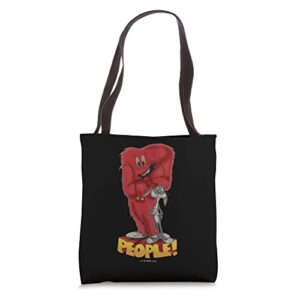 looney tunes bugs bunny gossamer people tote bag