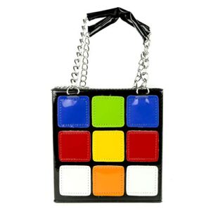 AQING Colorful Magic Cube Handbag,Fashion Tote Purses for Women Girl(MoFB)