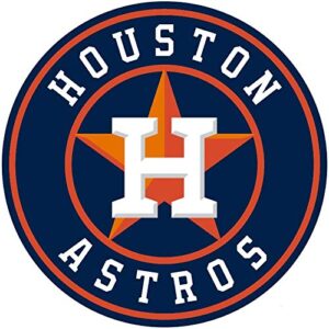 retro collection metal tin sign round-houston astros-wall decoration 30cm diameter poster home bar restaurant garage cafe art metal sign gift