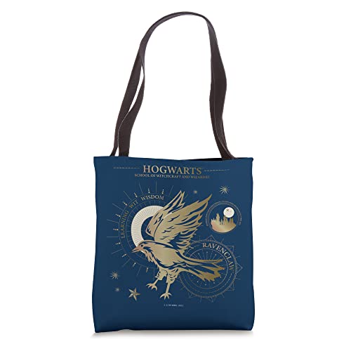 Harry Potter Learning, Wit, Wisdom, Ravenclaw Tote Bag