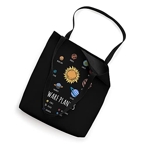 Solar System Dwarf Planets Outer Space Astronaut Tote Bag