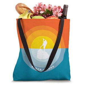 Block Island Rhode Island Sunset Beach Tote Bag