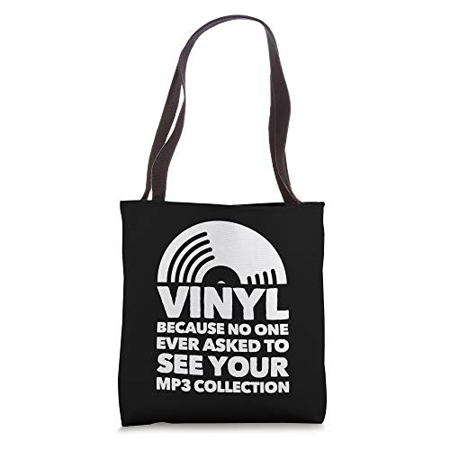 Vinyl LP Record - Vinyl Disc Tote Bag