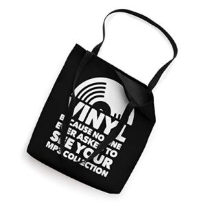 Vinyl LP Record - Vinyl Disc Tote Bag