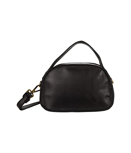 Madewell The Sydney Zip Top Crossbody Bag True Black One Size