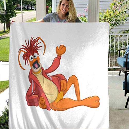 GACOZ-Pepe The King Prawn- Ultra Soft Throw Blanket Flannel Fleece All Season Light Weight Living Room Bedroom Warm Blanket 60×50inch