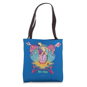 rick and morty fabulous mr. nimbus tote bag