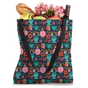 Psychology Love Future Psychologist Student Psychiatrist Tote Bag