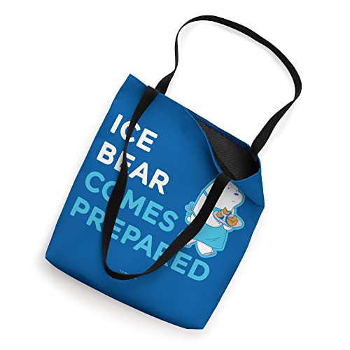 We Bare Bears Ice Bear Comes Prepared Tote Bag