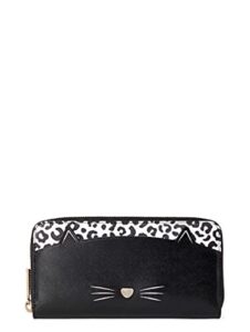 kate spade new york meow cat large continental wallet