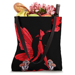 Fairycore Aesthetic Fairy Core Soft Grunge Mushroom Tote Bag