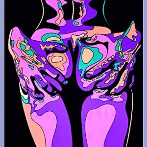 Squeeze by Audrey Herbertson Blacklight Poster - Flocked - 23" x 35"