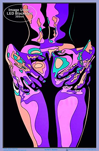 Squeeze by Audrey Herbertson Blacklight Poster - Flocked - 23" x 35"