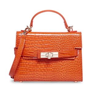 steve mdden dignify croco top handle bag