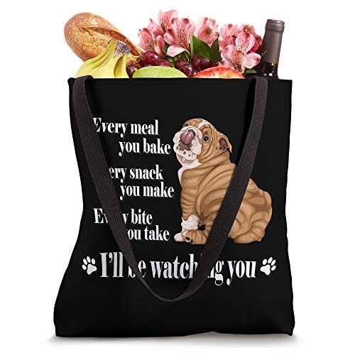 English Bulldog Tote Bag