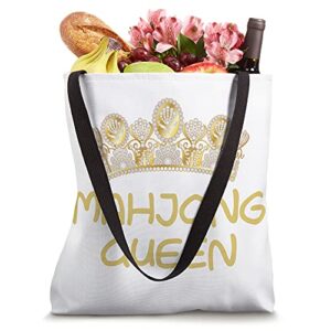 Mahjong Queen Tote Bag