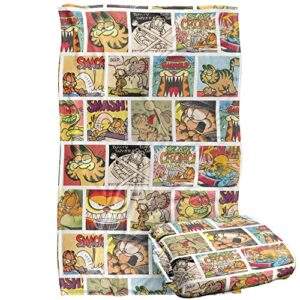 garfield collage silky touch super soft throw blanket 36″ x 58″