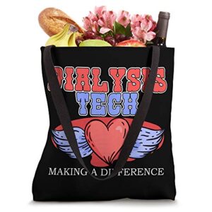 Dialysis Tech Dedicated And Compassionate Medical Dialysis Tote Bag