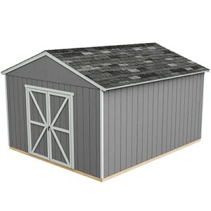 Handy Home Products Astoria 12x16 Do-It-Yourself Wooden Storage Shed with Floor