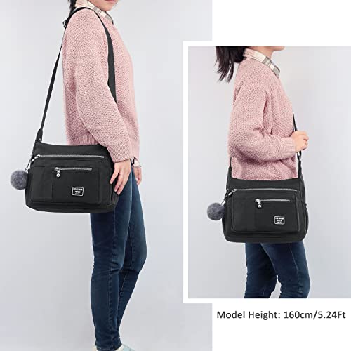 Women Shoulder Handbag RFID Roomy Crossbody Purse Lightweight Pocketbook Ladies Hobo Fashion Tote Top Handle Satchel