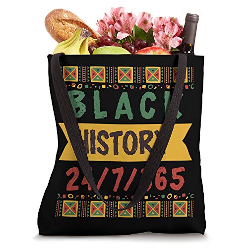 Black History Month 24/7/365 Gifts African tribes theme Tote Bag