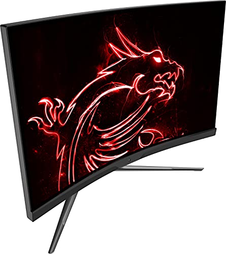 MSI MPG ARTYMIS 273CQR, 27" Gaming Monitor, 2560 x 1440 (QHD), VA, 165Hz, FreeSync Premium, HDR 400, HDMI, Displayport, USB C, Tilt, Swivel, Height Adjustable