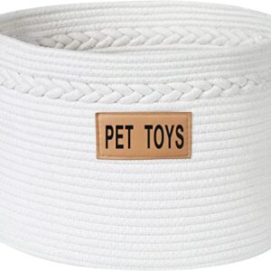 Midlee Oval Braided Handle Toys Basket