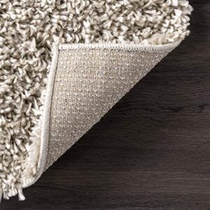 nuLOOM Belleza Shag Area Rug, 3' x 5', Beige