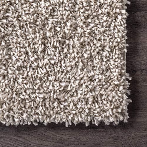 nuLOOM Belleza Shag Area Rug, 3' x 5', Beige