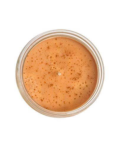 Apple Pie - Apple and Cinnamon Scented Soy Candle with Cinnamon Powder Decor- Large Soy Candle in a Kraft Box