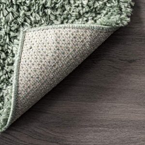 nuLOOM Belleza Shag Accent Rug, 2' x 3', Green