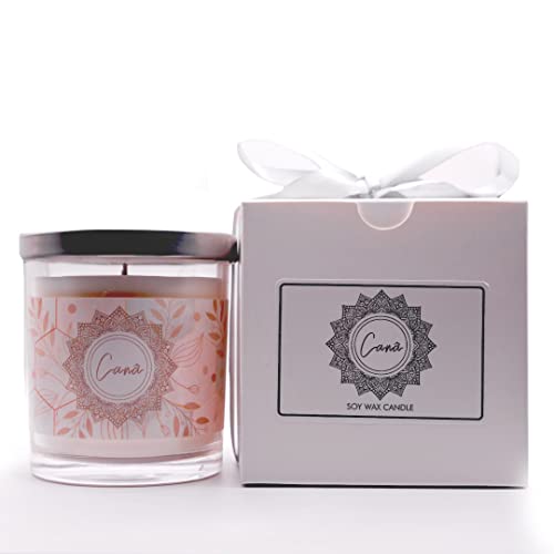 Soy Wax Candle, Purification Body Candle, Wax Turns into Oil, Scented Candles, Body Oil Candle, Stress Relief, 9 oz. Gift Candle, Luxury Candle. US Product.